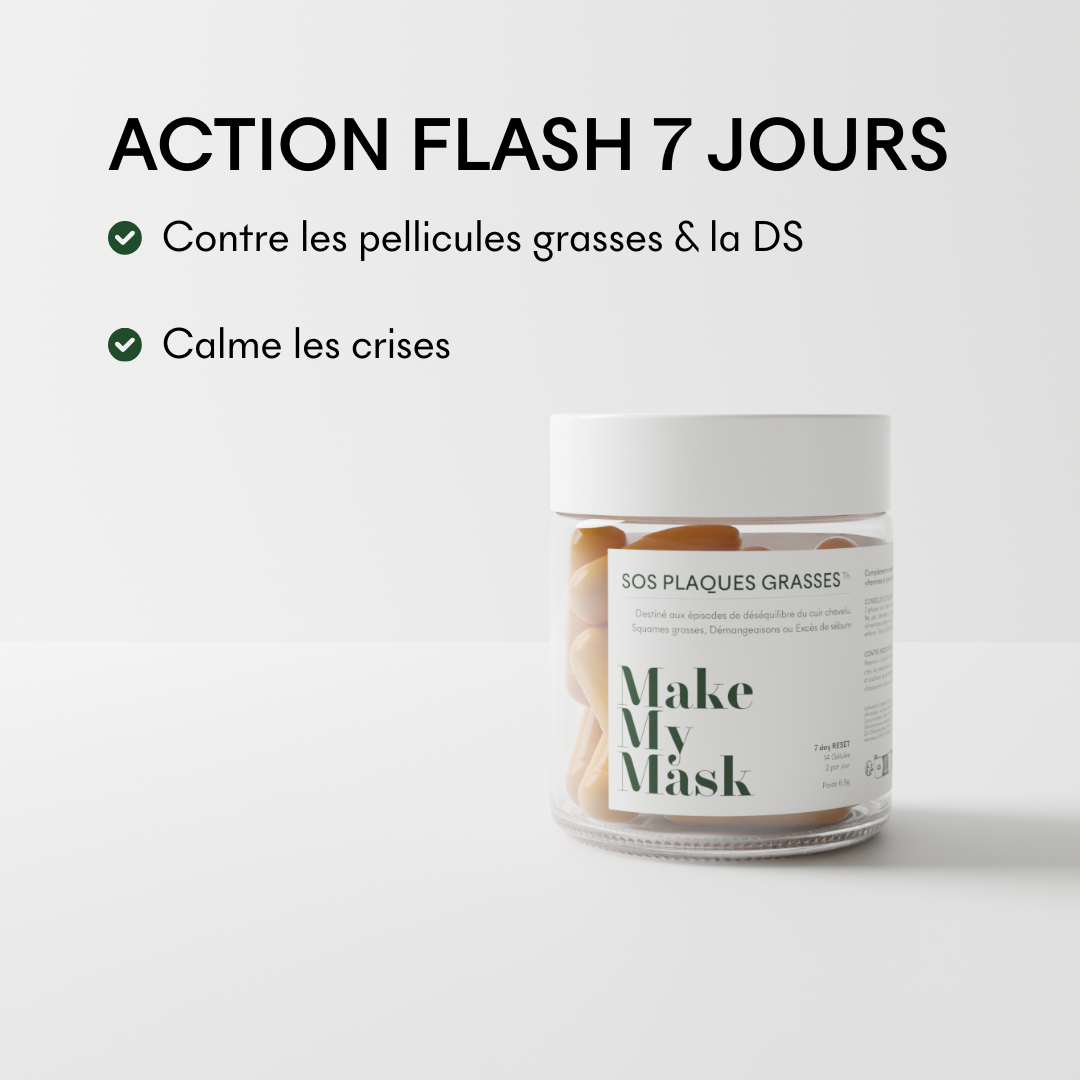 Découvrez nos traitements ciblés pour le cuir chevelu - MakeMyMask